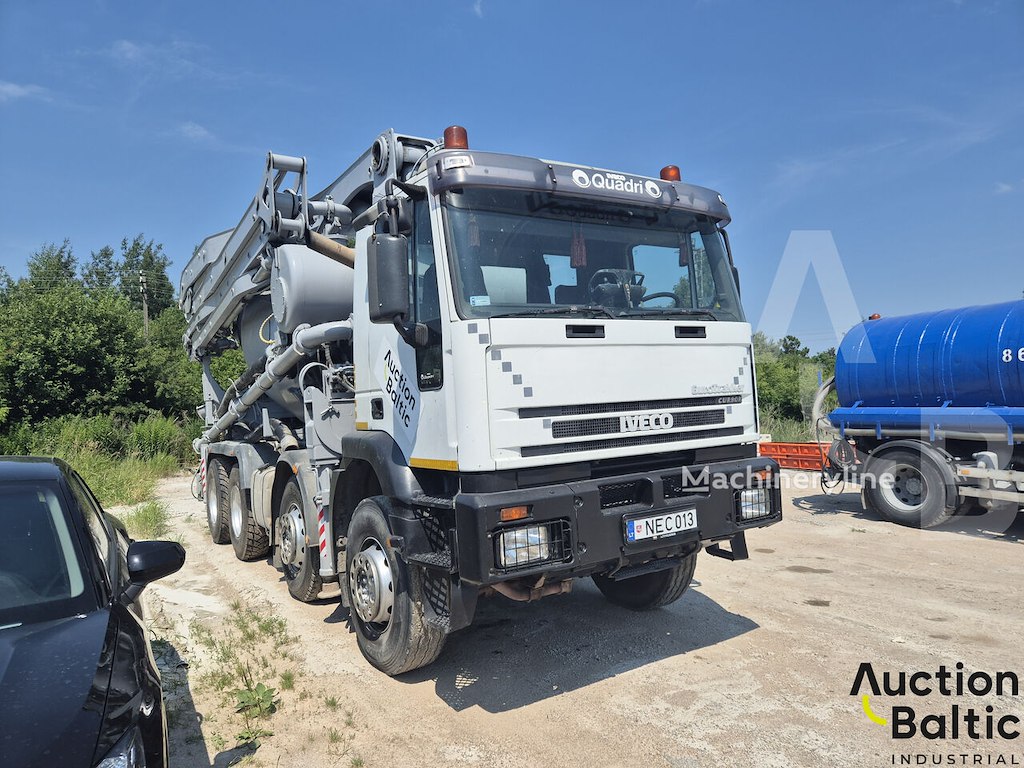 Prodaje se IVECO Magirus EuroTrakker kamion s mešalicom za beton na aukciji