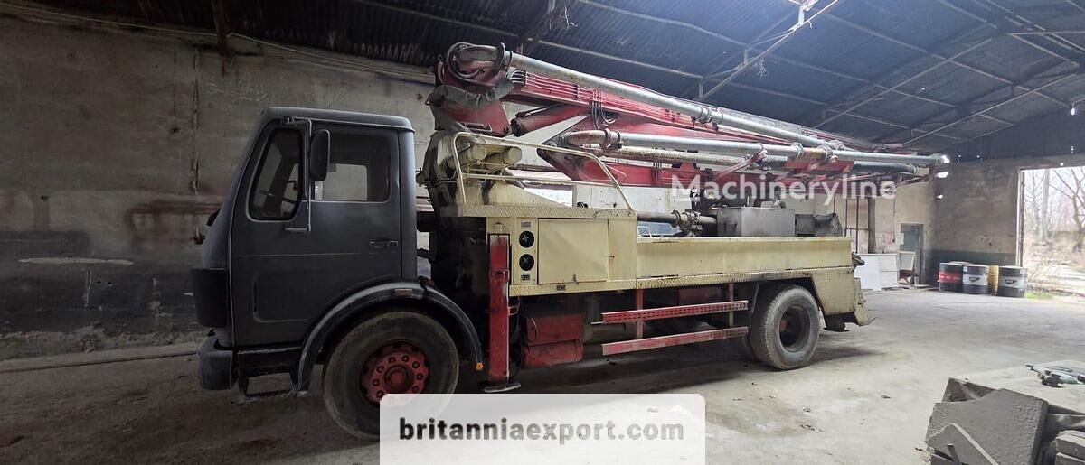 Putzmeister 7447 na šasiji Mercedes-Benz 1624 OM441LA 22 m pumpa za beton