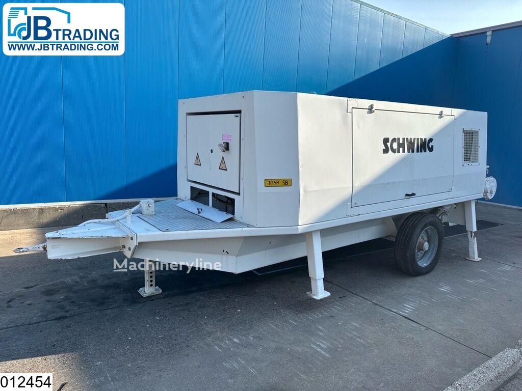 Schwing SP 8800 E 2008, 330 bar hydraulic, 243 bar concrete stacionarna betonska pumpa