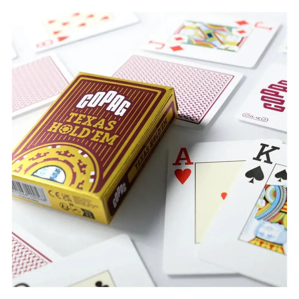 Karte Copag - Poker Gold - Jumbo - Red