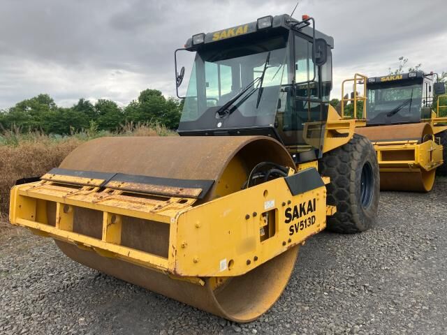 Sakai SV513D kompaktor s jednim valjkom