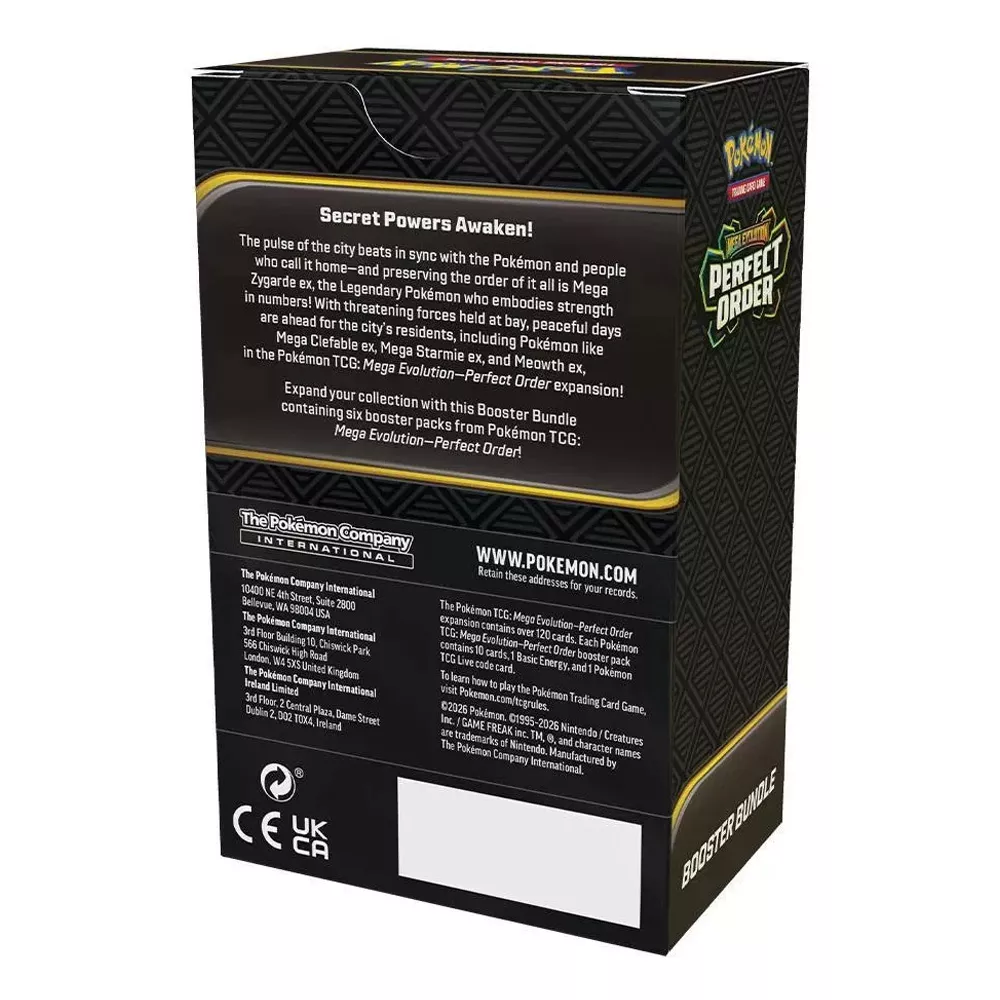 Pokemon TCG: Pokemon Perfect Order Booster Bundle