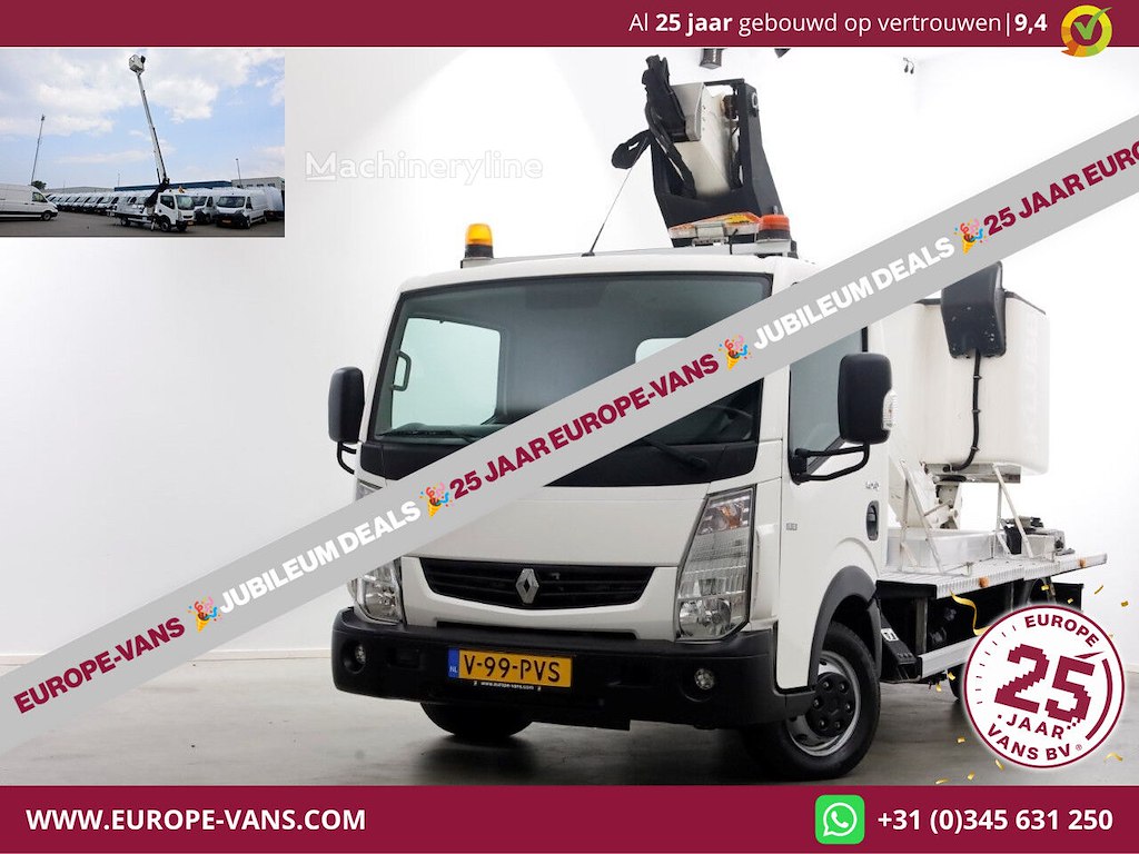 Renault Maxity 3.0 DCI 130pk E6 Hoogwerker Werkhoogte 14.5 meter PTO 08- auto dizalica s korpom