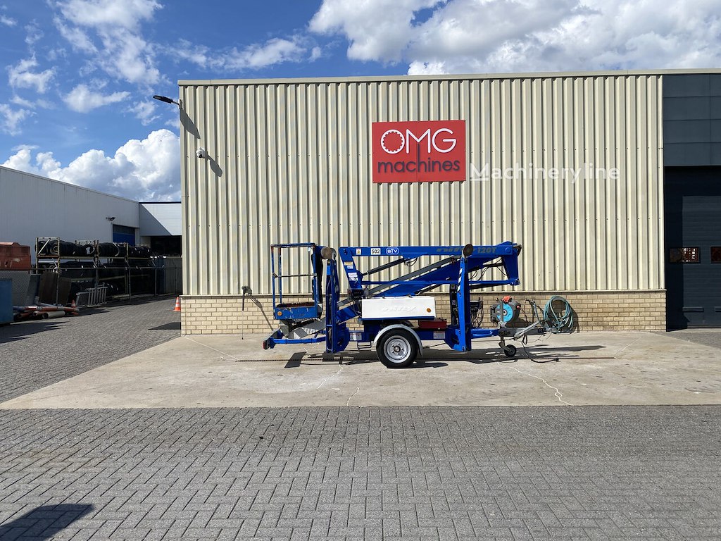 Niftylift 120TAC, Aanhanger hoogwerker, 12 meter prikolica dizalica