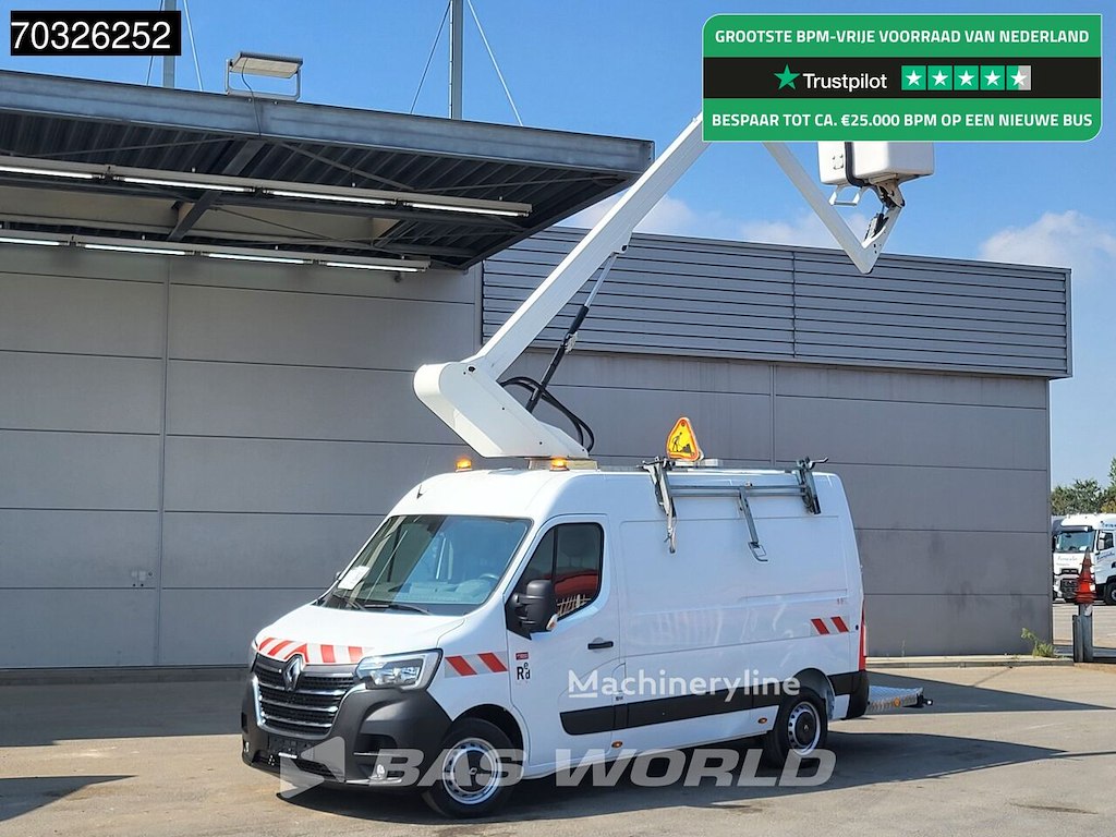 Renault Master 145PK Hoogwerker 12m Werkhoogte L2H2 Trekhaak Airco Cruis auto dizalica s korpom
