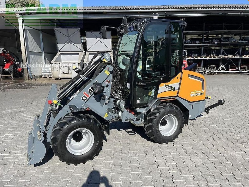 Giant 2700 hd+ mit kabine euro & heckhydraulik kat 2 prednji utovarivač