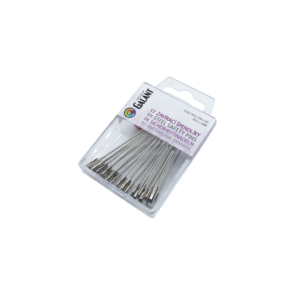 Galant zihernadle 56×1,1 mm 12 komada