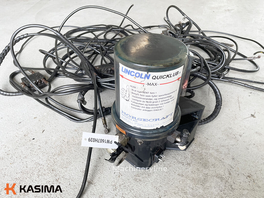 Lincoln With P203 Pump 42W-09-H3110 centralno podmazivanje za Komatsu PW160-7H bagera