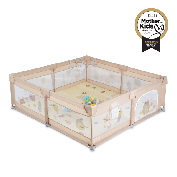 Cangaroo Ogradica za igru GameZone 150x200cm Beige CAN0558