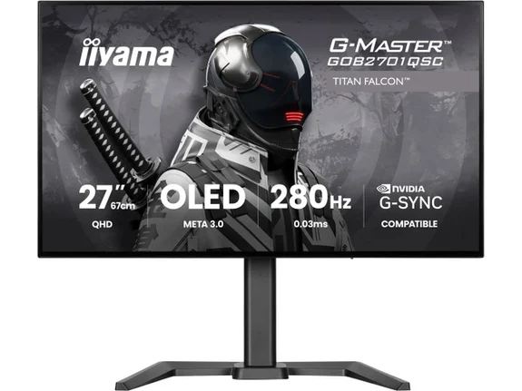 iiyama Monitor GOB2701QSC-B1 27" 2560x1440 280Hz