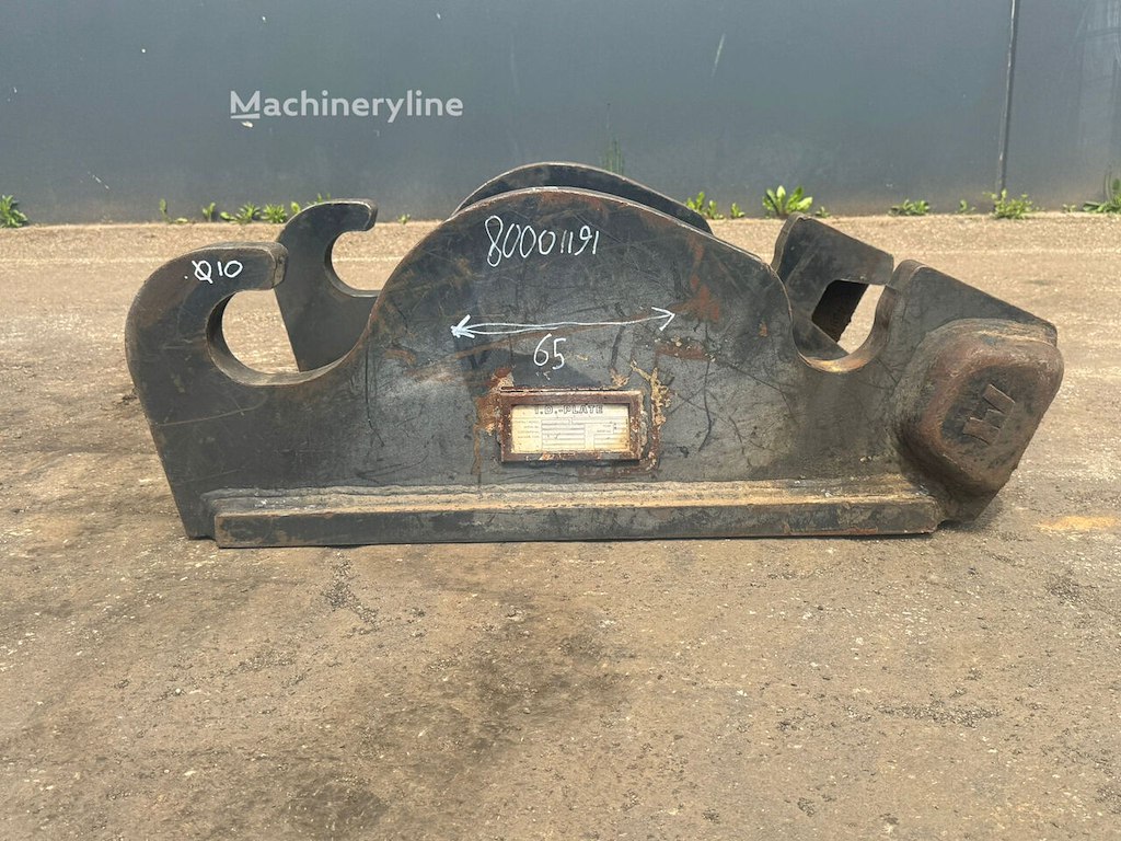 Verachtert plate CW55S brza spojnica za građevinske mašine