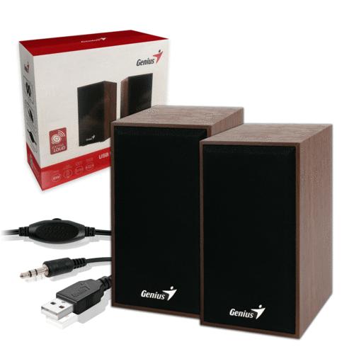 ZVUČNICI ZA PC GENIUS SP-HF180 STEREO DRVO 6W 2.0 *TH *SR