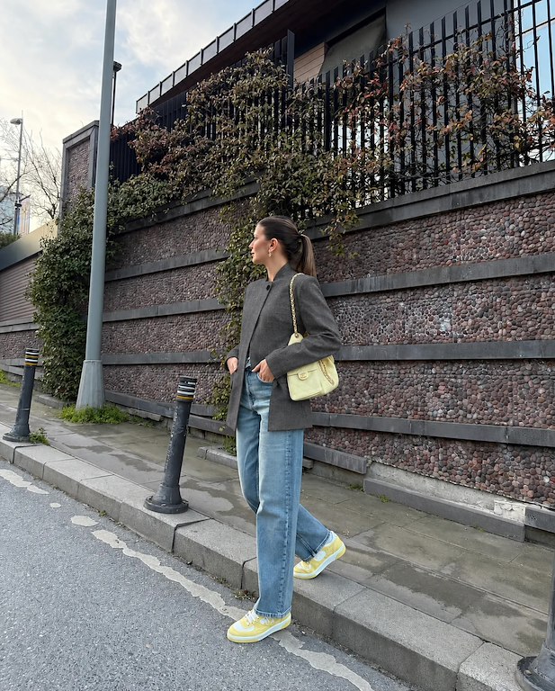 CITY CHECK ASIMETRIČNI BLEJZER