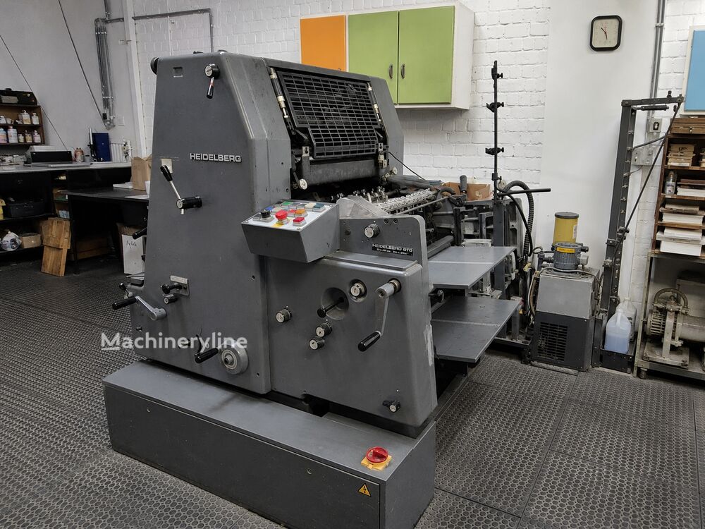 Prodaje se Heidelberg GTO 52 Eenkleurenmodel ofset mašinu na aukciji