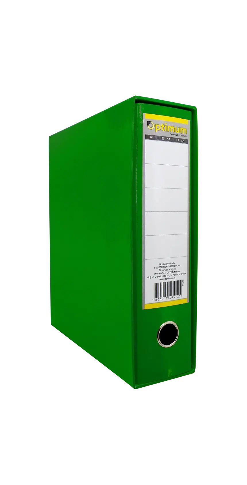 REGISTRATOR PREMIUM NORMAL A4 ZELENI 10/1