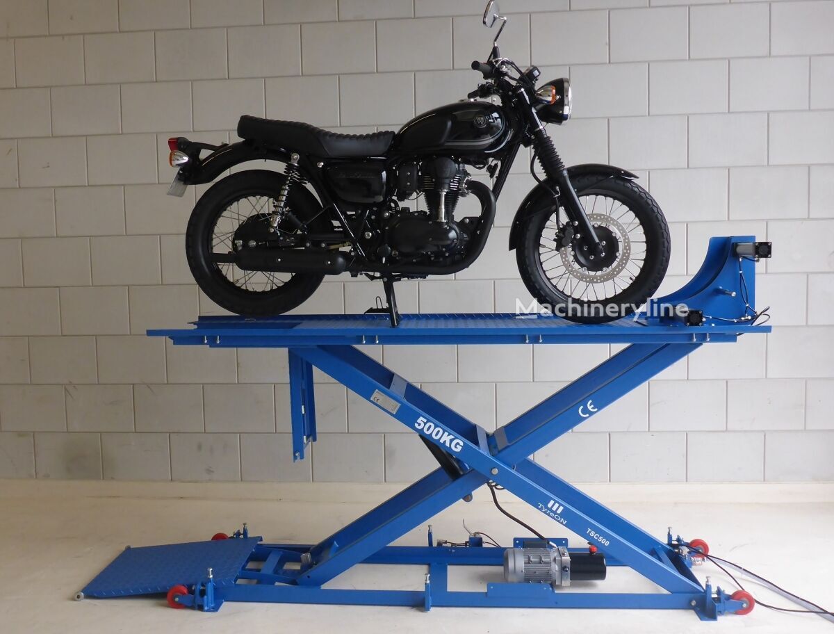 Nova TyreON TSC500 motorcycle lift - mobile - Available colours: Blue RAL501 dizalica za motocikl