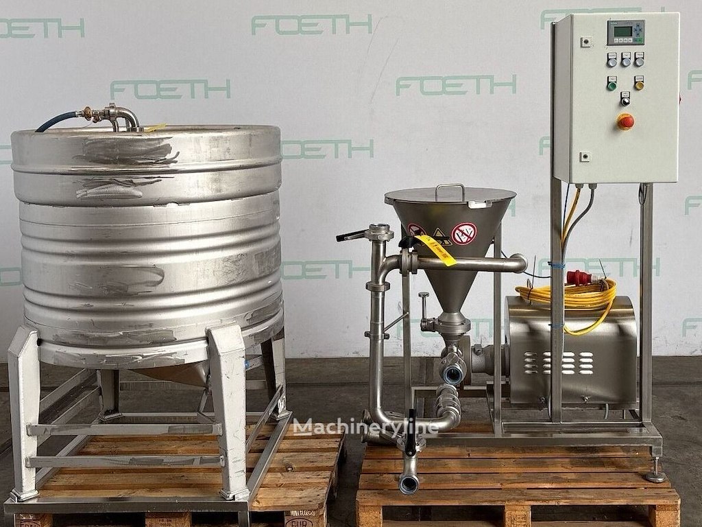 Fristam PE 03 20f Powder mixer - Inline mixer oprema za miješanje