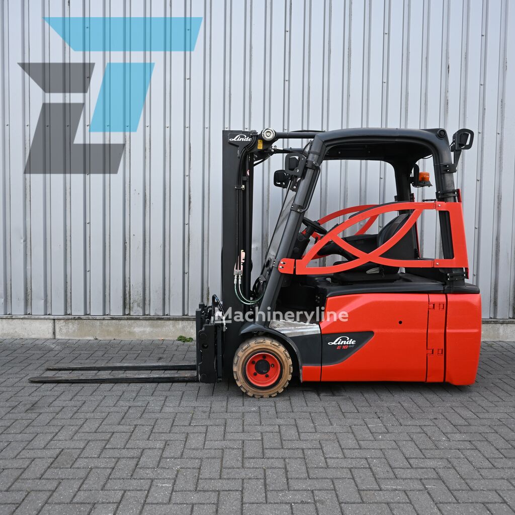 Linde E18L-02 električni viljuškar