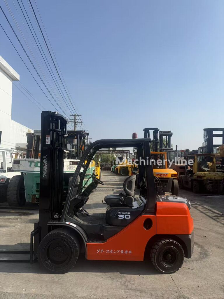Toyota Original Japanse forklift FD30 3/5/7/10/20ton dizel viljuškar