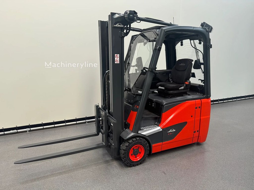 Linde 386 E 16 H-02 viljuškar na tri točka