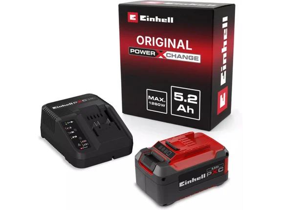 Einhell Komplet punjač i baterija PXC Starter-Kit 5.2Ah