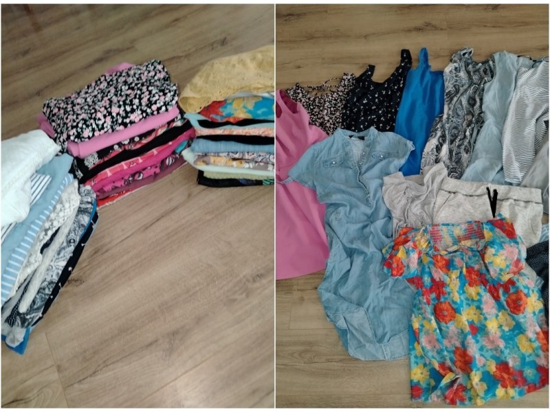 **PAKET 40 KOM** - HALJINE, KOMBINEZONI, SUKNJE