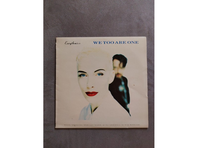 Eurythmics – We Too Are One LP (1989) + POSTER