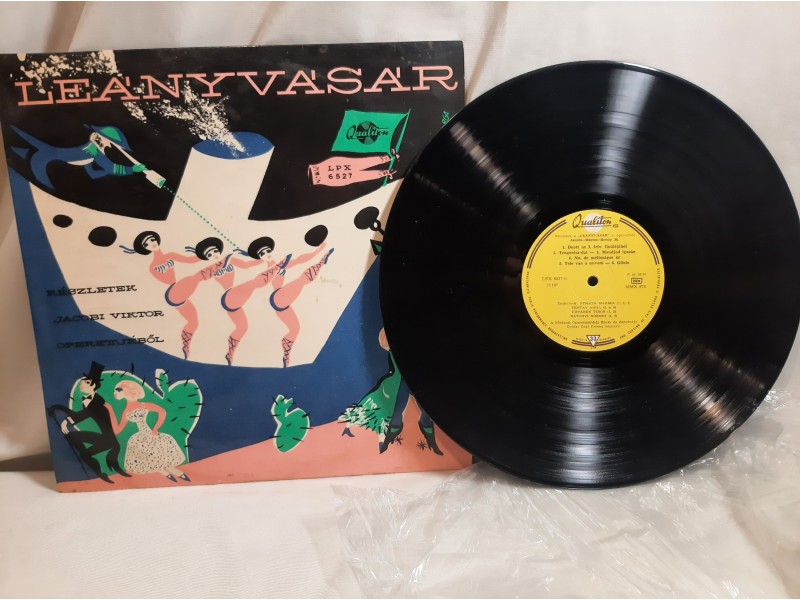 JAKOBI VIKTOR LP ODLOMCI IZ OPERETE VAŠAR DEVOJAKA 60'