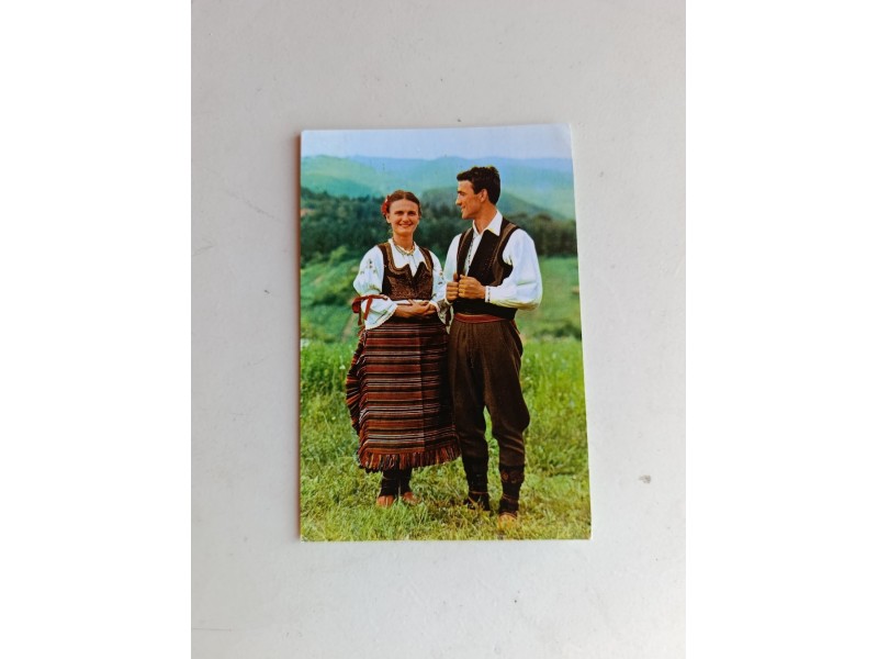 Razglednica narodna nošnja