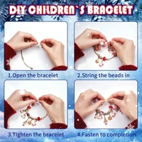 Božićni advent narukvica set – 24 praznična iznenađenja