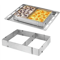 Podesivi Kalup za Kolače i Torte od Nerđajućeg Čelika