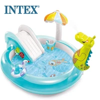 Intex Dečiji Bazen sa Vodenim Igralištem za Letnju Zabavu