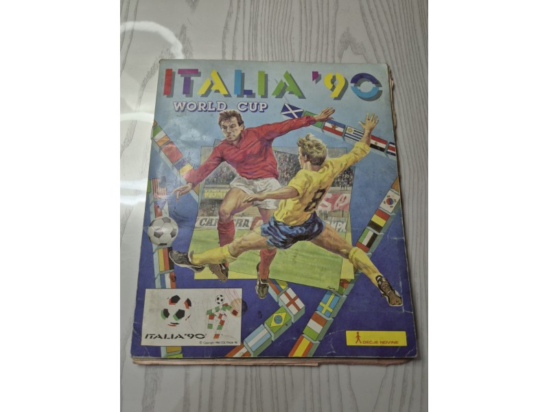Italia `90. World Cup - album popunjen