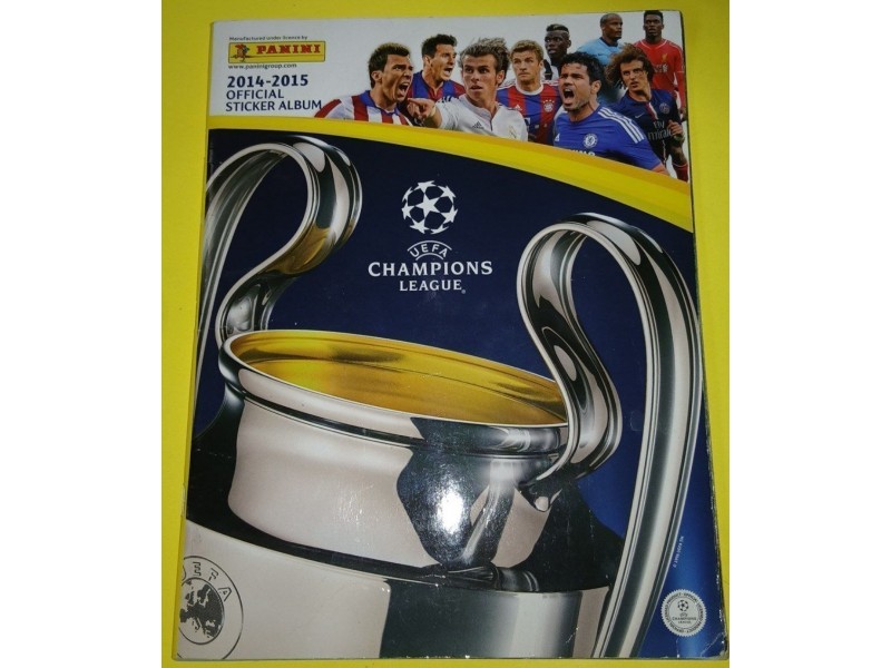 CHAMPIONS LEAGUE 2014-2015 PANINI album