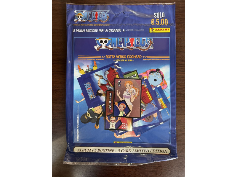 Panini One piece 2 … starter pack …. NOVO !!!!