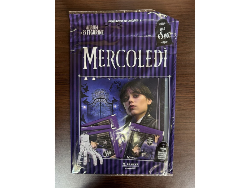 Panini Mercoledi 2 …. Starter pack …. NOVO !!!!