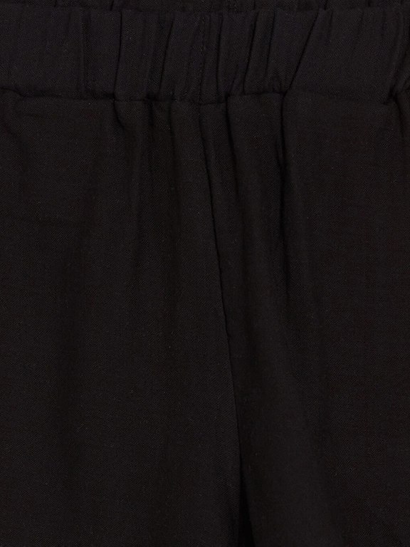 LCW Curve Plus Size Ženski Šorts Sa Elastičnim Strukom