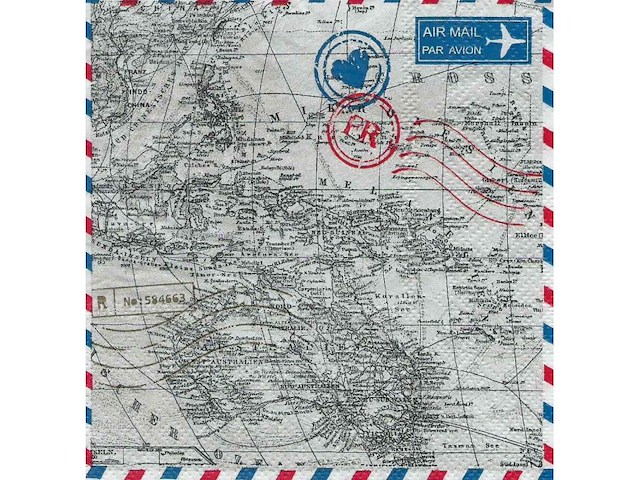 Mala Salveta MS5_11 Australija Azija Mapa sveta