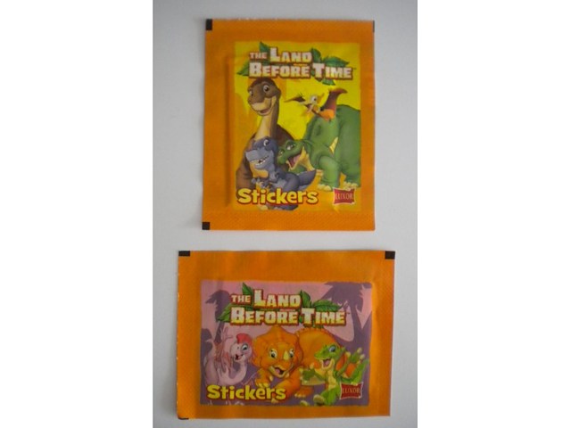 Neotvorene kesice `The Land Before Time` 2 komada