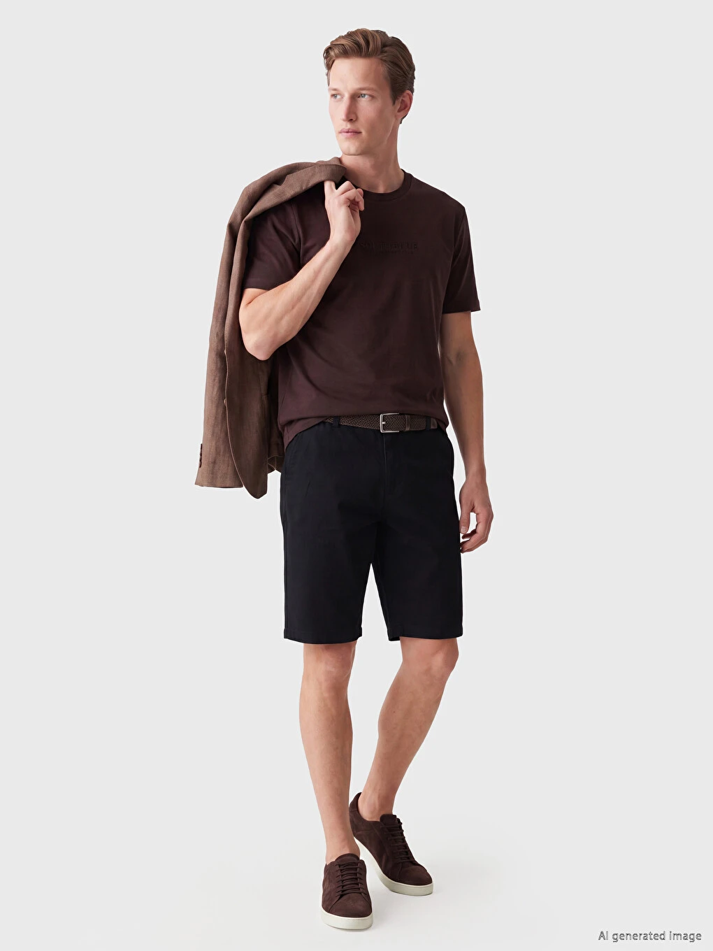 SOUTHBLUE Regular Fit Muški Šorts Sa Kaišem