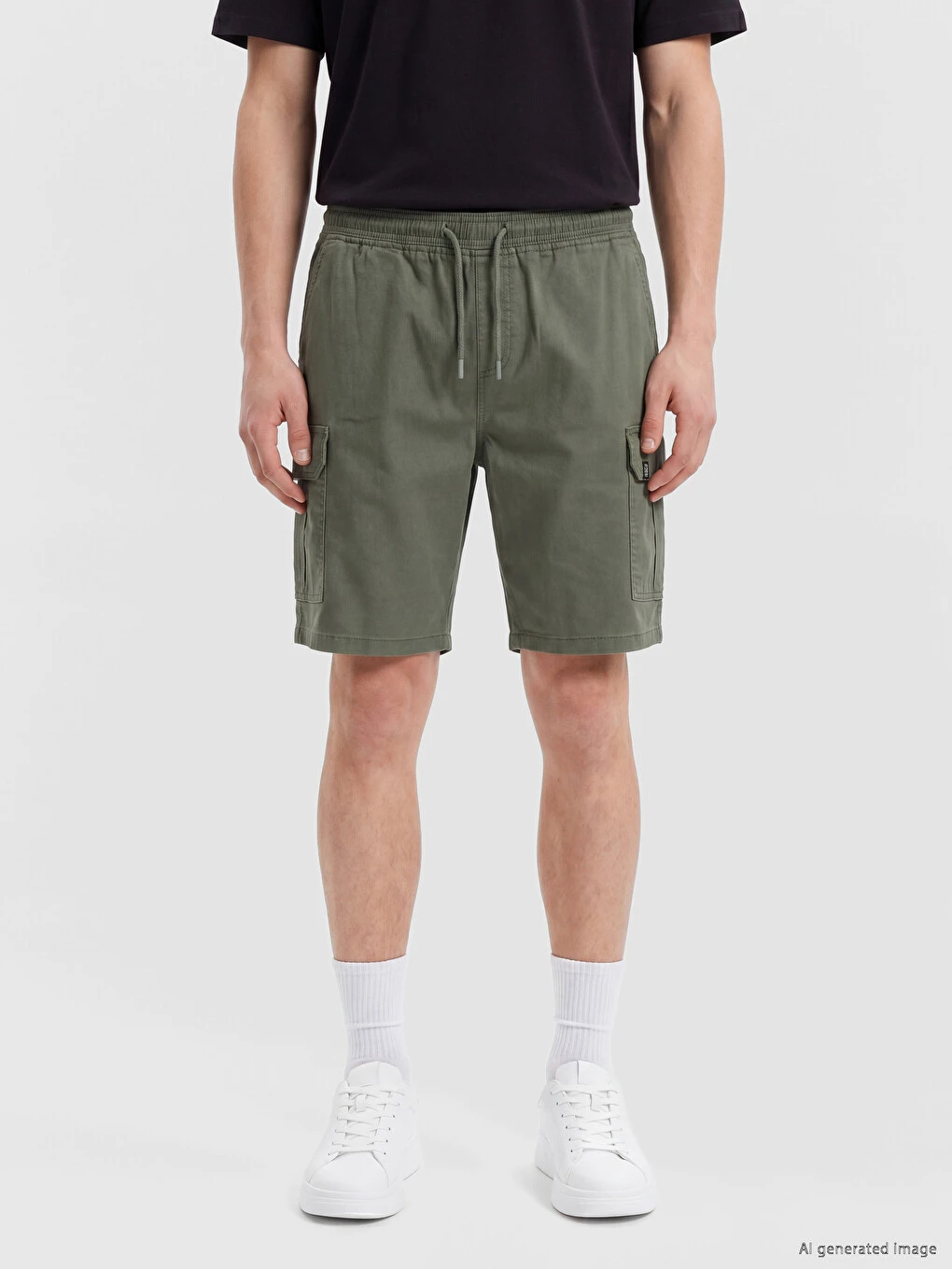 XSIDE Regular Fit Gabardin Muški Cargo Šorts