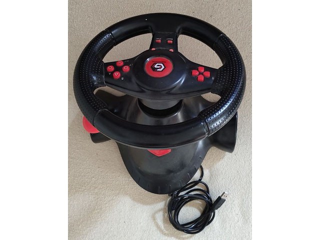 PC Gejmerski Volan STR Shock Force II (USB)