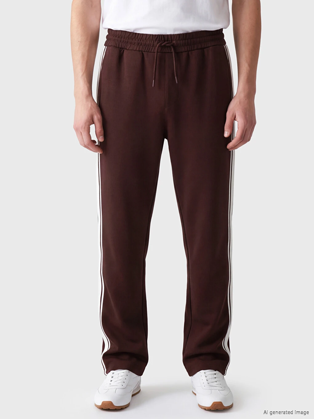 XSIDE Regular Fit Muške Trenerke Sa Prugama Sa Strane