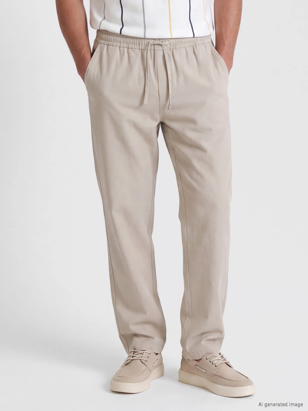 LCW Vision Muške Pantalone Regular Fit Sa Elastičnim Strukom