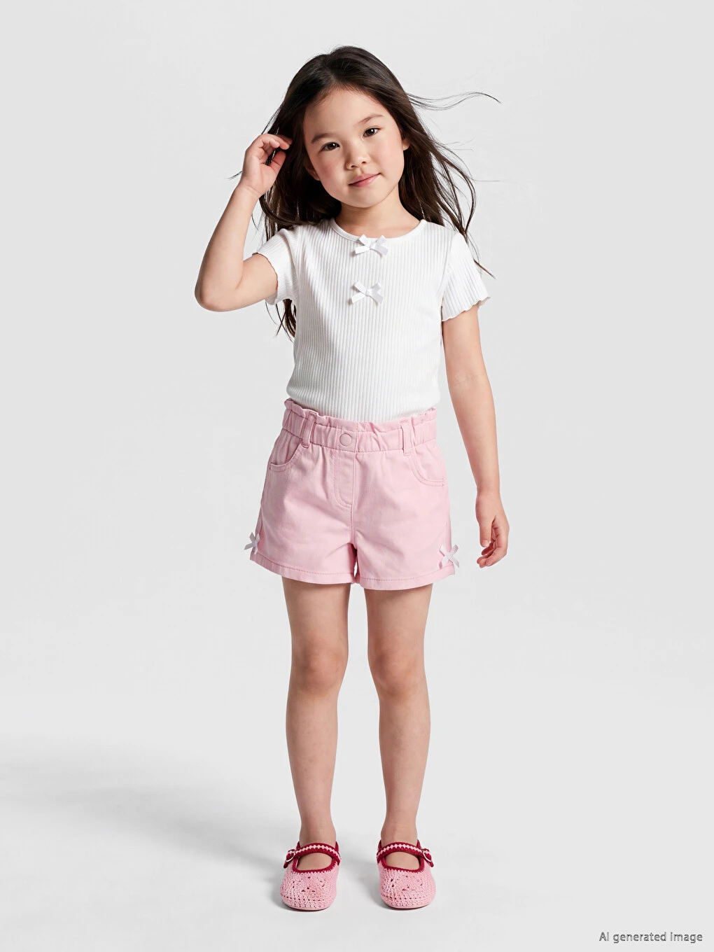 LCW Kids Devojački Šorts Od Gabardina