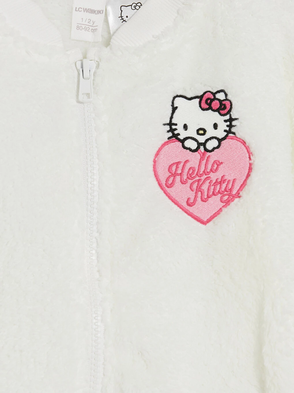 LCW Kids Hello Kitty Štampana Dukserica Sa Rajsferšlusom Za Devojčice
