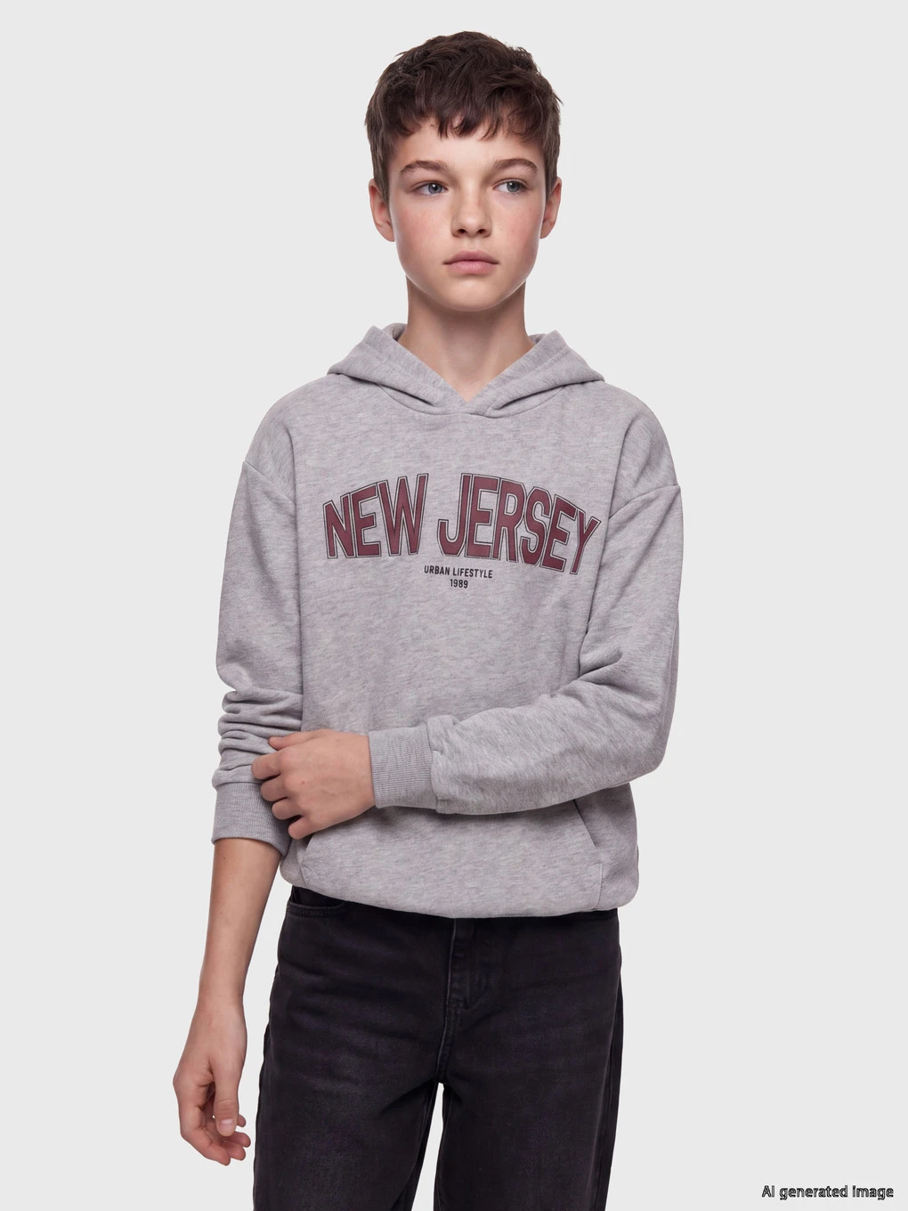 LCW Kids Dečija Dukserica Sa Štampom New Jersey