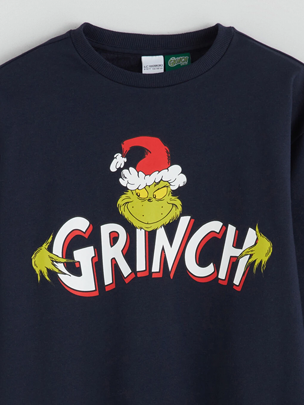 LCW Kids Dukserica Sa Okruglim Izrezom Grinch Štampana Za Dečji