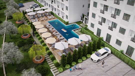 Stan 31.48m2 sa odvojenom spavaćom sobom