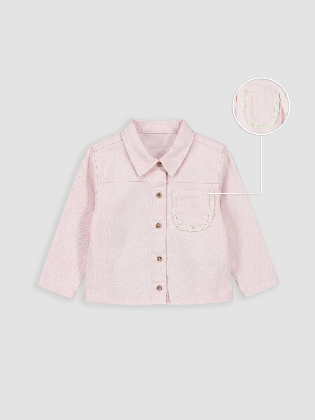 LCW Kids Devojačka Jakna Od Gabardina